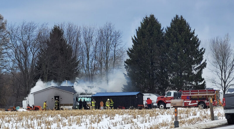 Departments Battle Stockton Blaze | News, Sports, Jobs - Post Journal